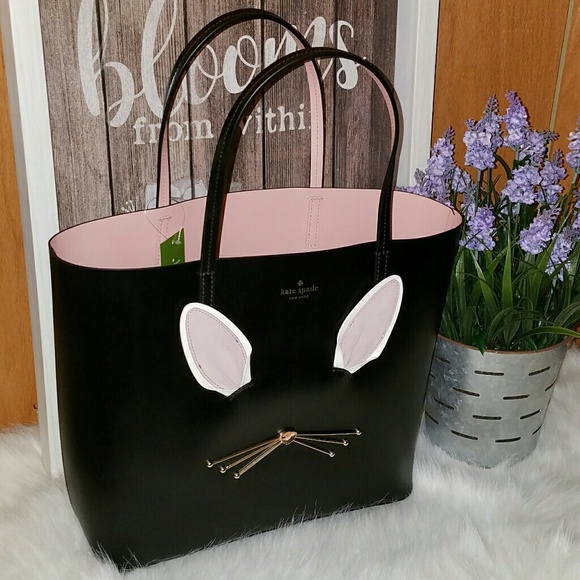 kate spade | Bags | Kate Spade Bunny Rabbit Little Len Tote Bag Last ...